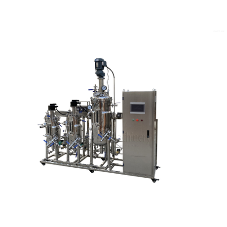 Stainless Steel Bioreactor Stirred Tank Bioreactor Reactor Tanks CIP ...